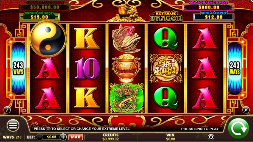 Extreme Dragon (Aruze Gaming) Slot Review & Demo - Respinix