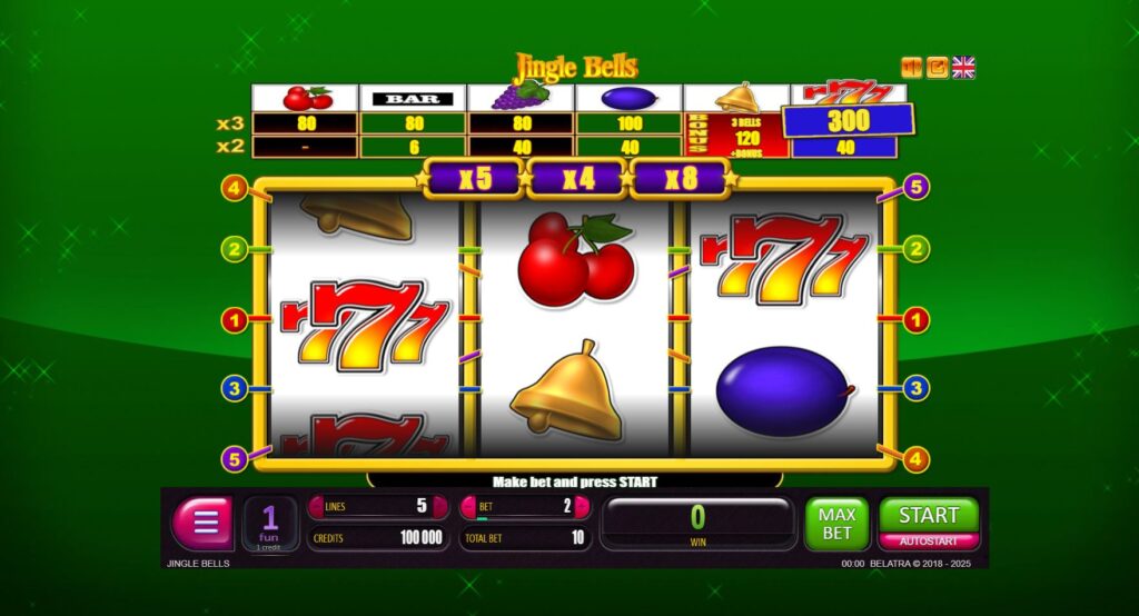 Jingle Bells (Belatra) » Official Slot Demo & Review