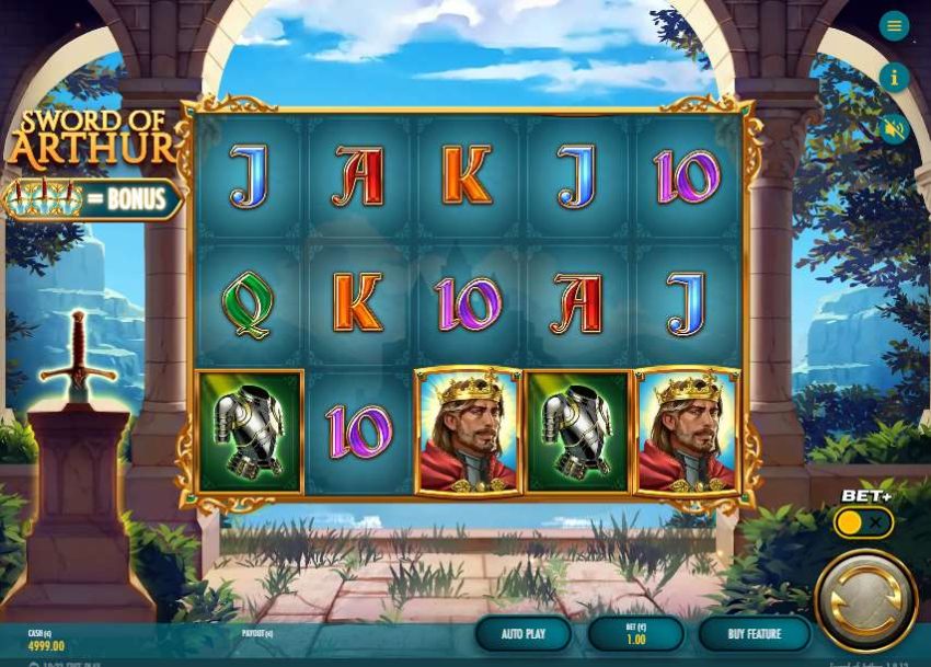 Sword of Arthur Slot by Thunderkick at Respinix.com