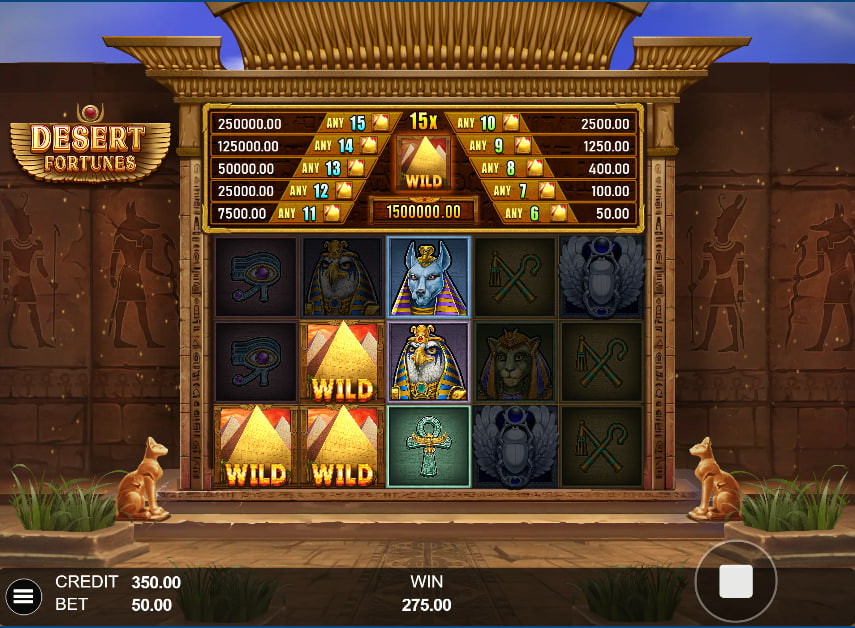 Desert Fortunes (NowNow Gaming) Slot Review & Demo - Respinix