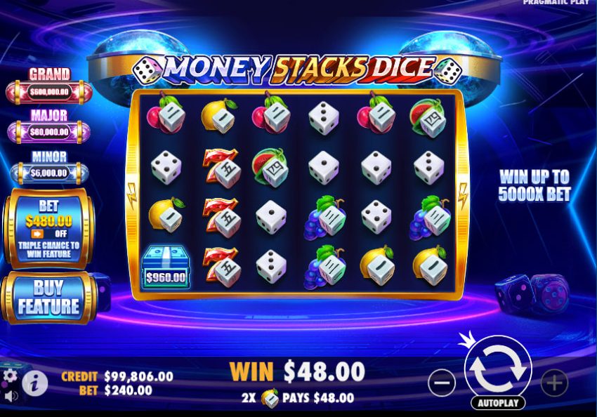 Money Stacks Dice (Pragmatic Play) Slot Review & Demo - Respinix