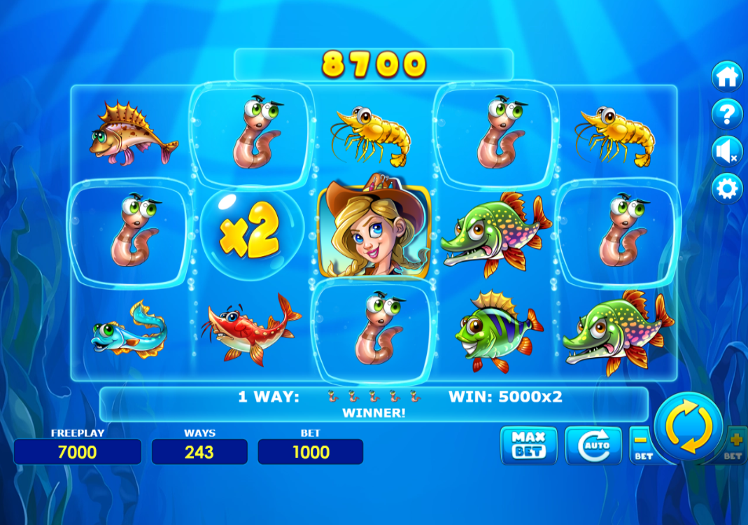 Lucky Fishing Demo - Play Free Slot with Fishing Hook Bonus - Respinix