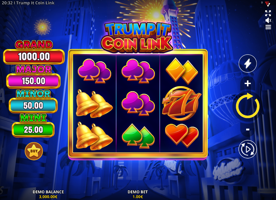 Trump It Coin Link - Play Free Demo | Political Satire Slot