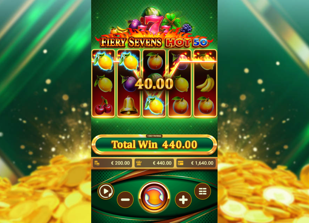 Fiery Sevens Hot 50 Demo | Play Free Spadegaming Fruit Slot
