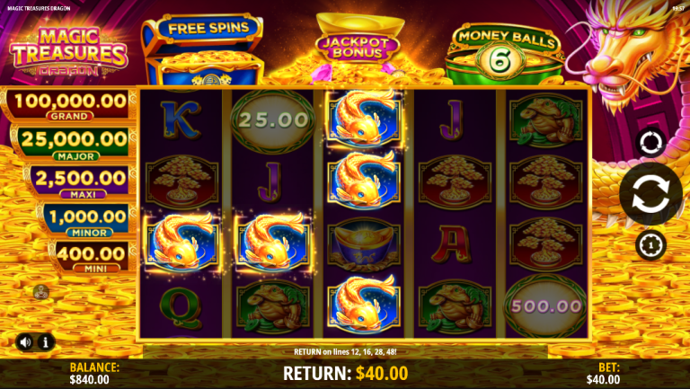 Magic Treasures Dragon: Free Demo | IGT Slot Review & Features