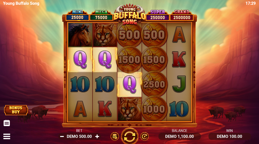 Young Buffalo Song Demo | Play Free Evoplay Slot with Jackpots