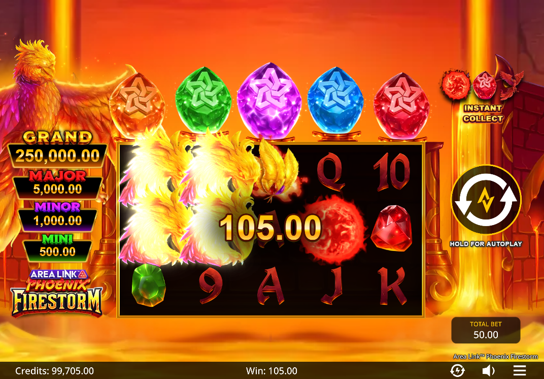 Area Link Phoenix Firestorm Demo | Play Free with 5 Phoenix Upgrades