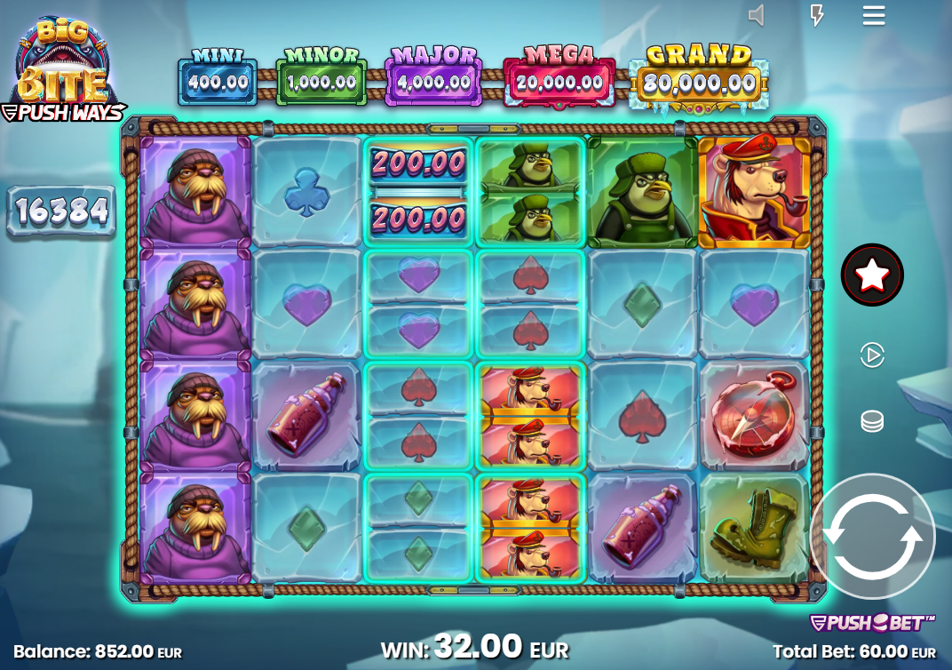 Big Bite Push Ways Demo - Try Push Gaming's Underwater Slot
