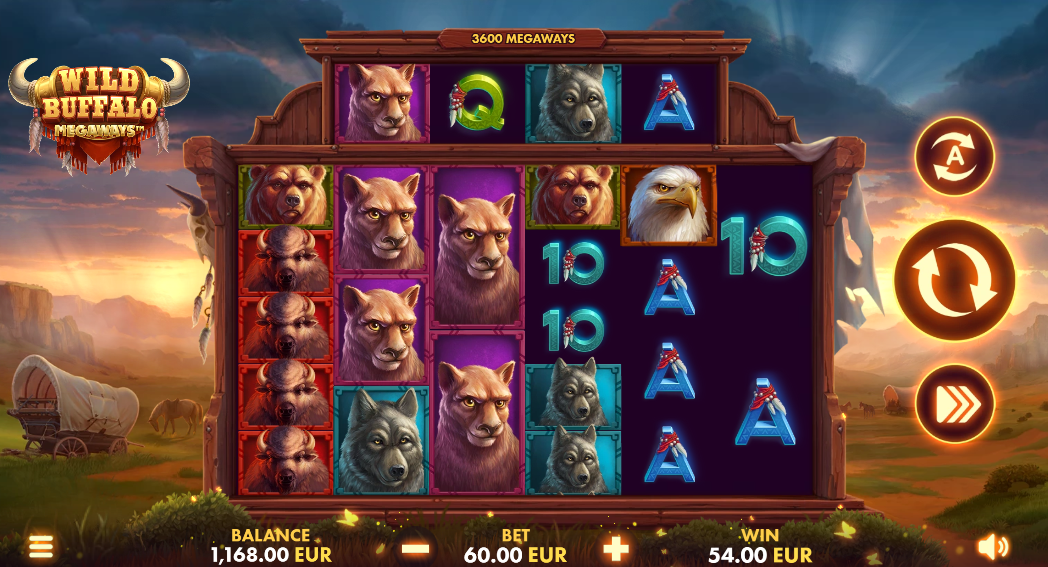 Wild Buffalo Megaways Slot Demo | NetGame's Megaways Adventure