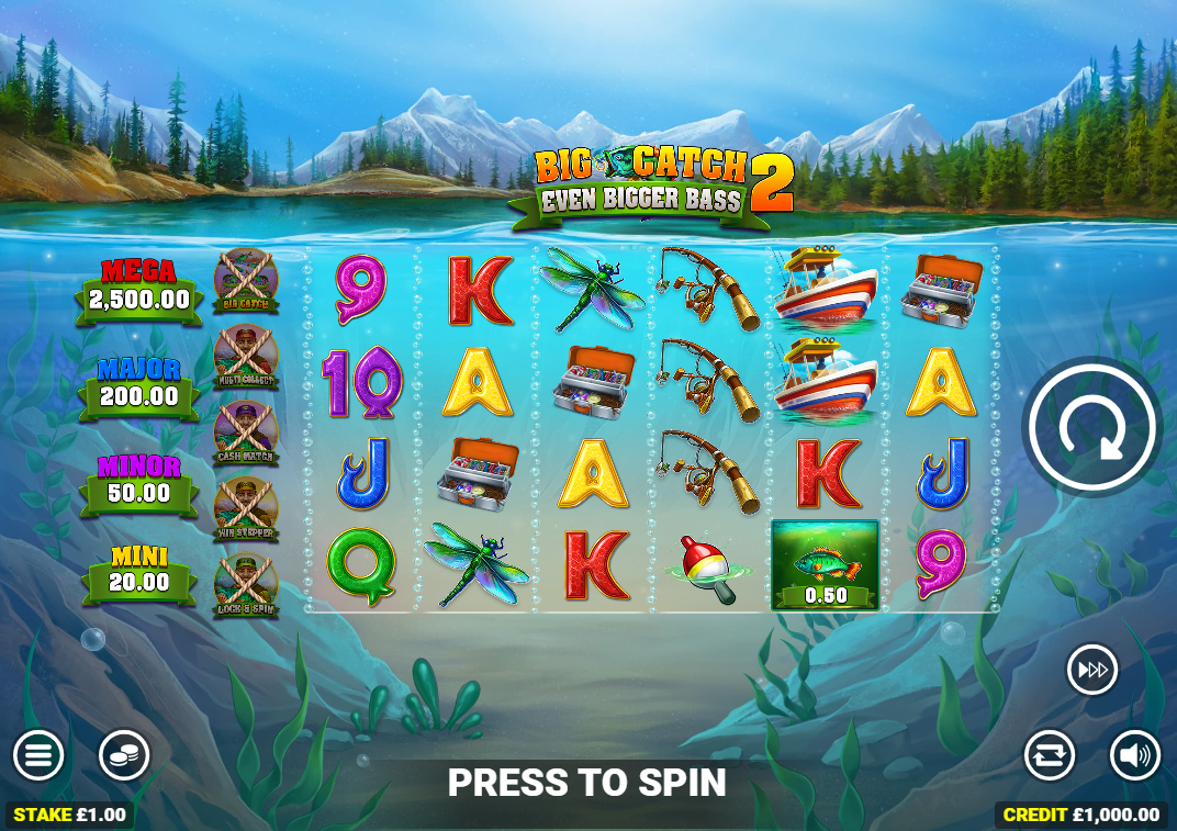 Play Big Catch Even Bigger Bass 2 | Blueprint's Fishing Adventure