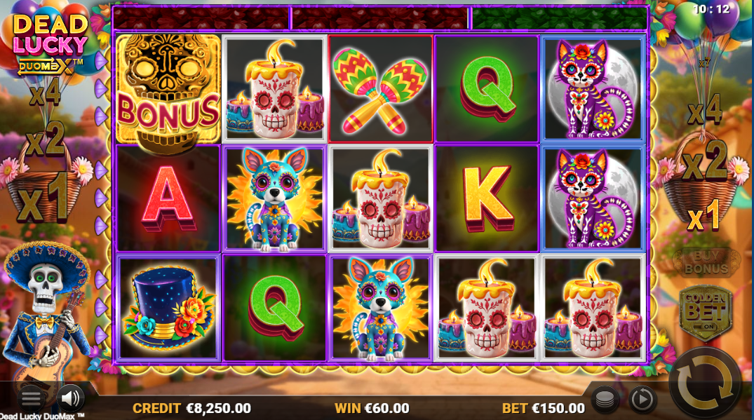 Play Dead Lucky DuoMax Demo | 20,000x Max Win Slot Game