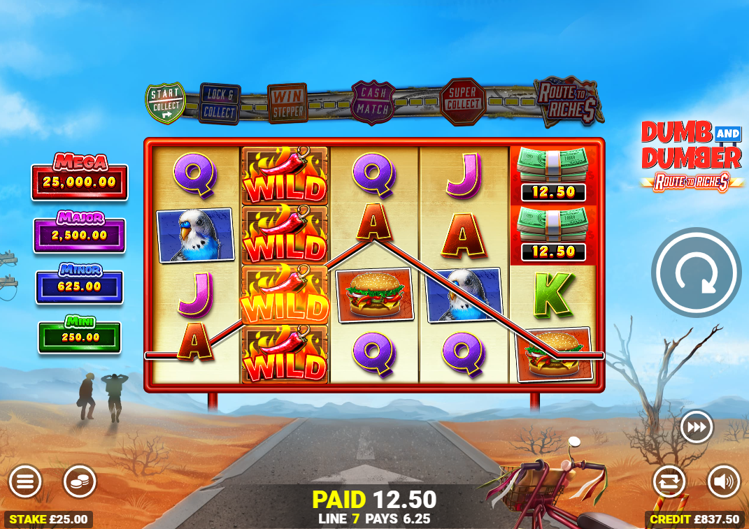 Dumb and Dumber Route to Riches | Free Demo | Blueprint Gaming