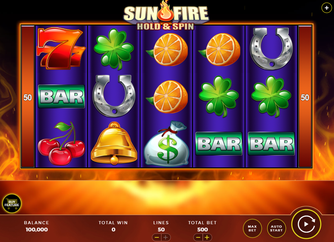Sun Fire - Hold & Spin | Bally Wulff's Hold & Spin Game - Respinix