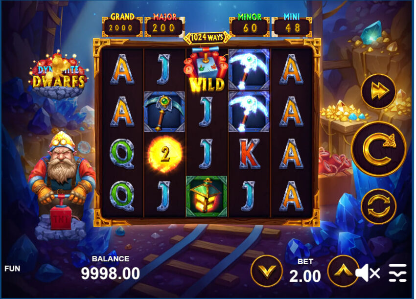 Dynamite Dwarfs (Zillion Games) Slot Review & Demo - Respinix