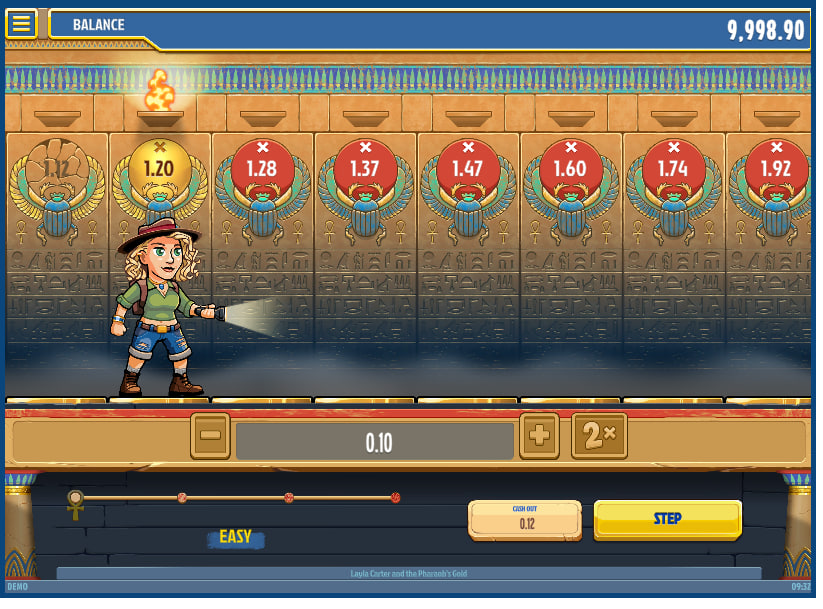 Layla Carter and the Pharaoh’s Gold (CG Games) Slot Review & Demo ...