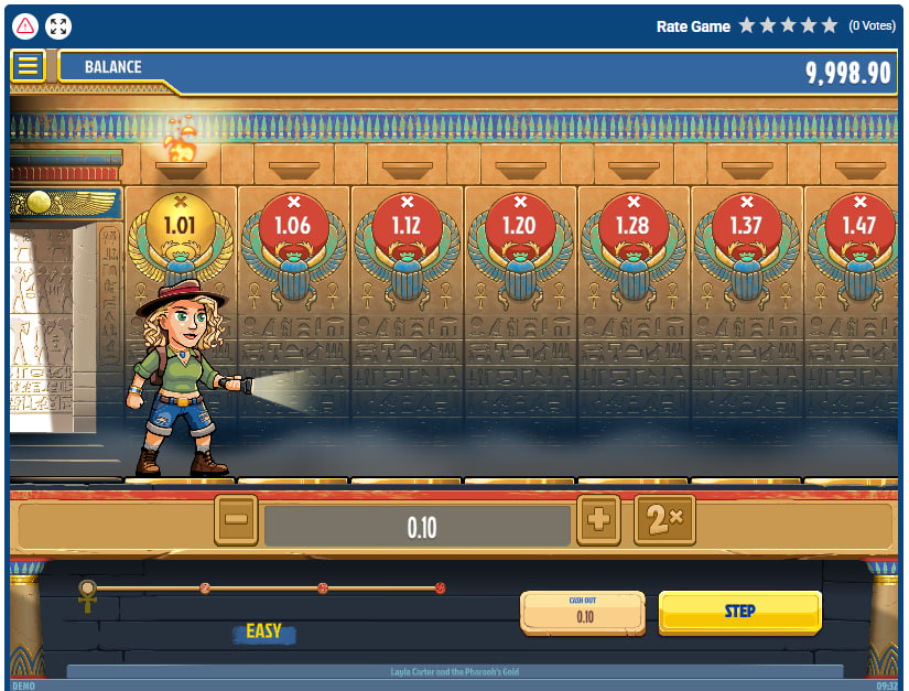 Layla Carter and the Pharaoh’s Gold (CG Games) Slot Review & Demo ...
