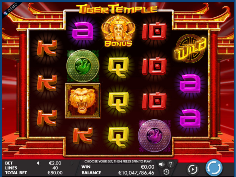 Tiger Temple (Genesis Gaming) Slot Review & Demo - Respinix