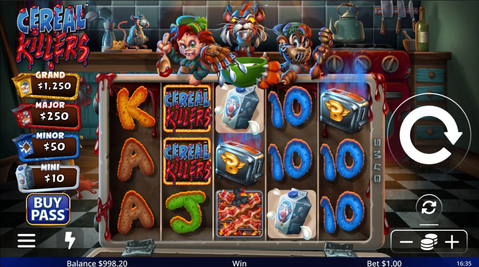 Cereal Killers (Light & Wonder) » Official Slot Demo & Review