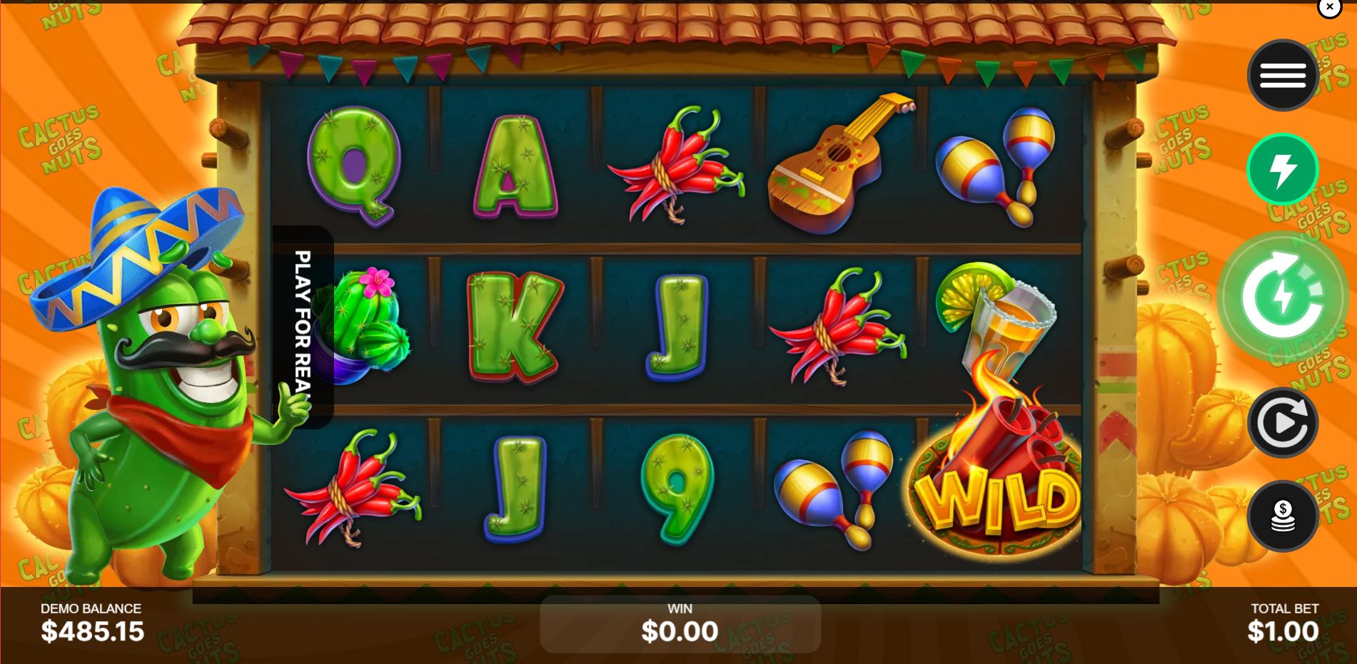 Cactus Goes Nuts Free Play | Instant Demo Mode | Respinix