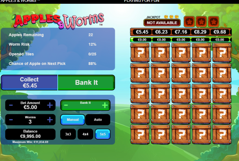 Apples & Worms Slot Free Play » Demo Game | Respinix