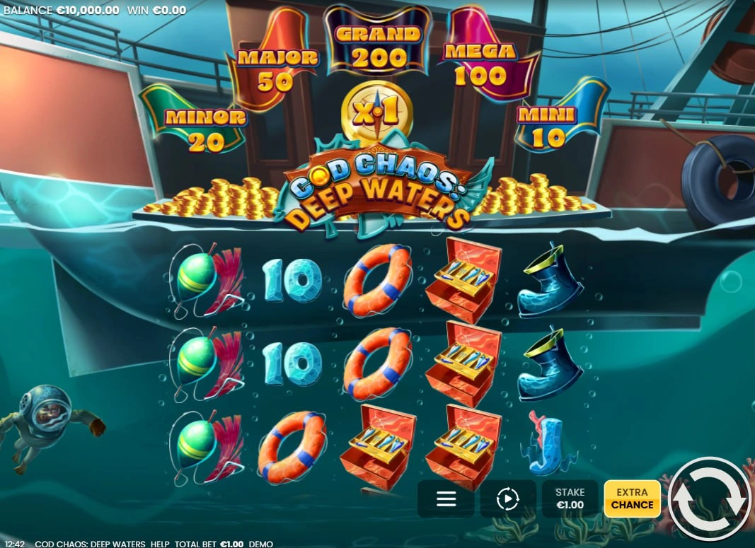 Cod Chaos: Deep Waters Slot Free Play & Demo | OctoPlay | Respinix