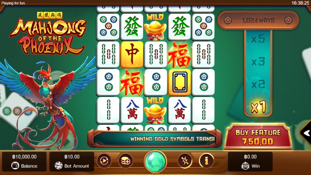 Mahjong of the Phoenix Free Play | 97.50% RTP Demo | Respinix