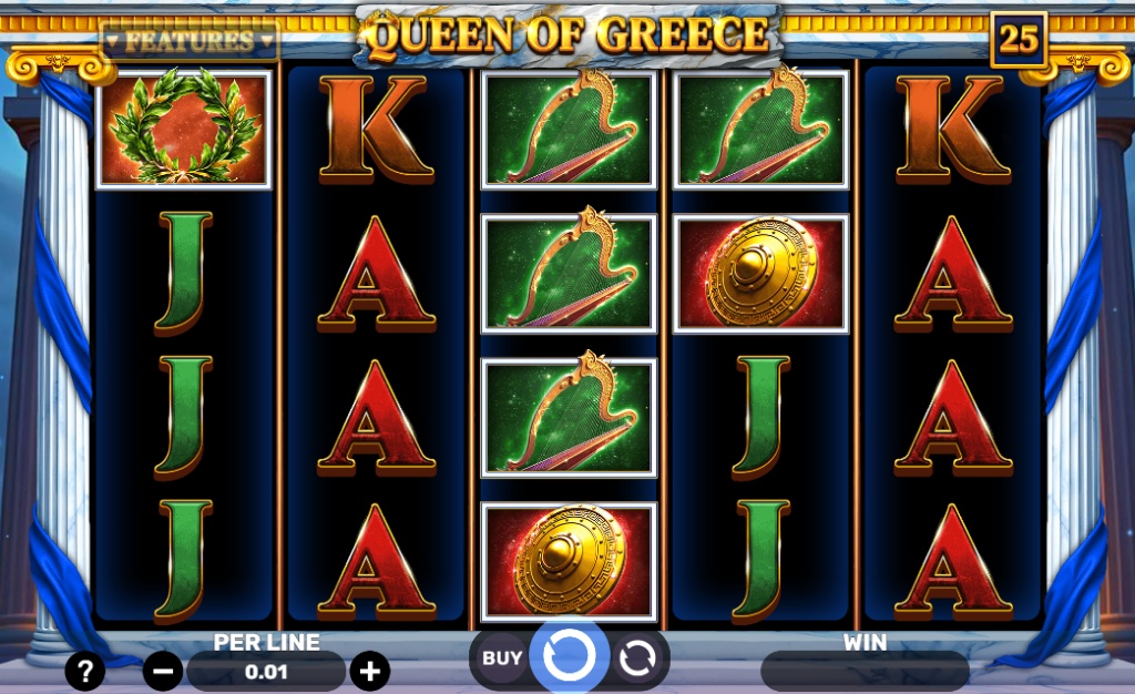 Queen of Greece Slot Free Play & Demo | Respinix