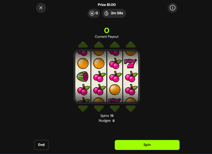Skill Slots Free Play | Test Your Nudge Skills | Respinix
