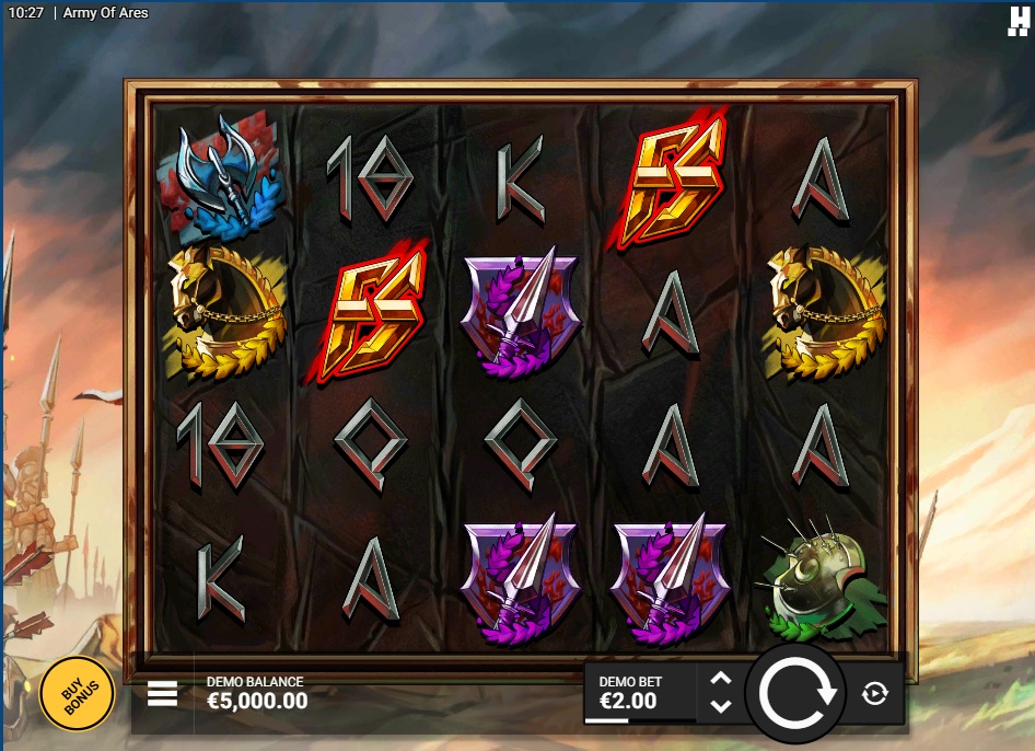 Army of Ares (Hacksaw Gaming) » Official Slot Demo & Review