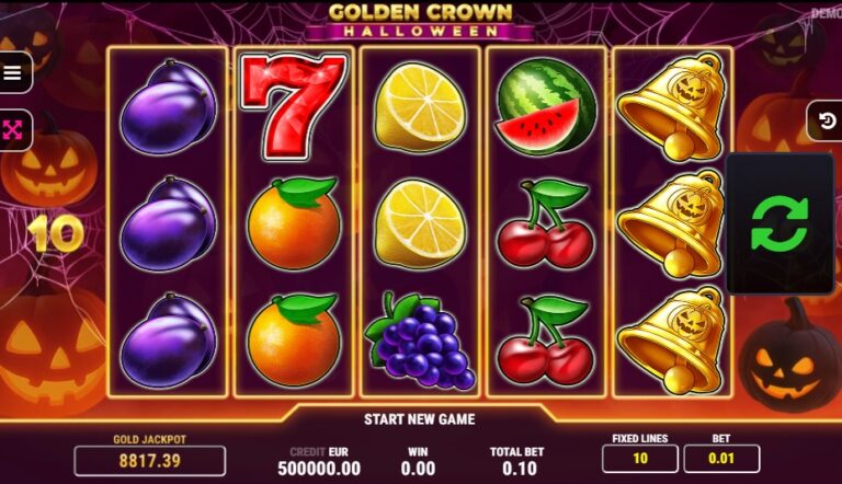 Play Golden Crown Halloween Slot Free | Demo Game | Respinix