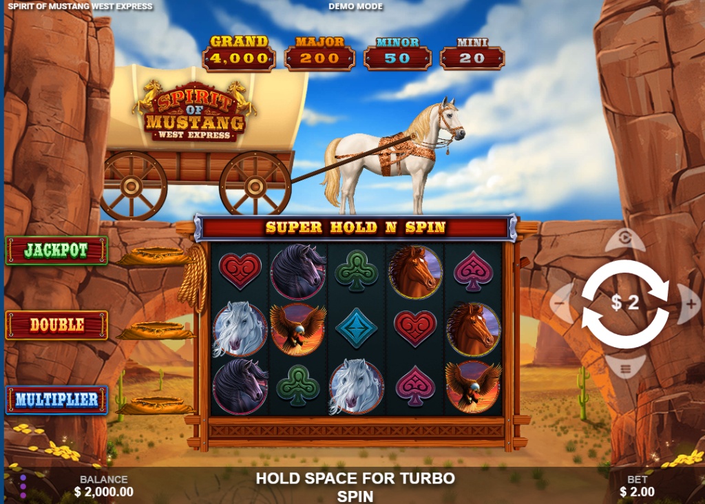 Play Spirit of Mustang West Express Slot Free | Demo | Respinix