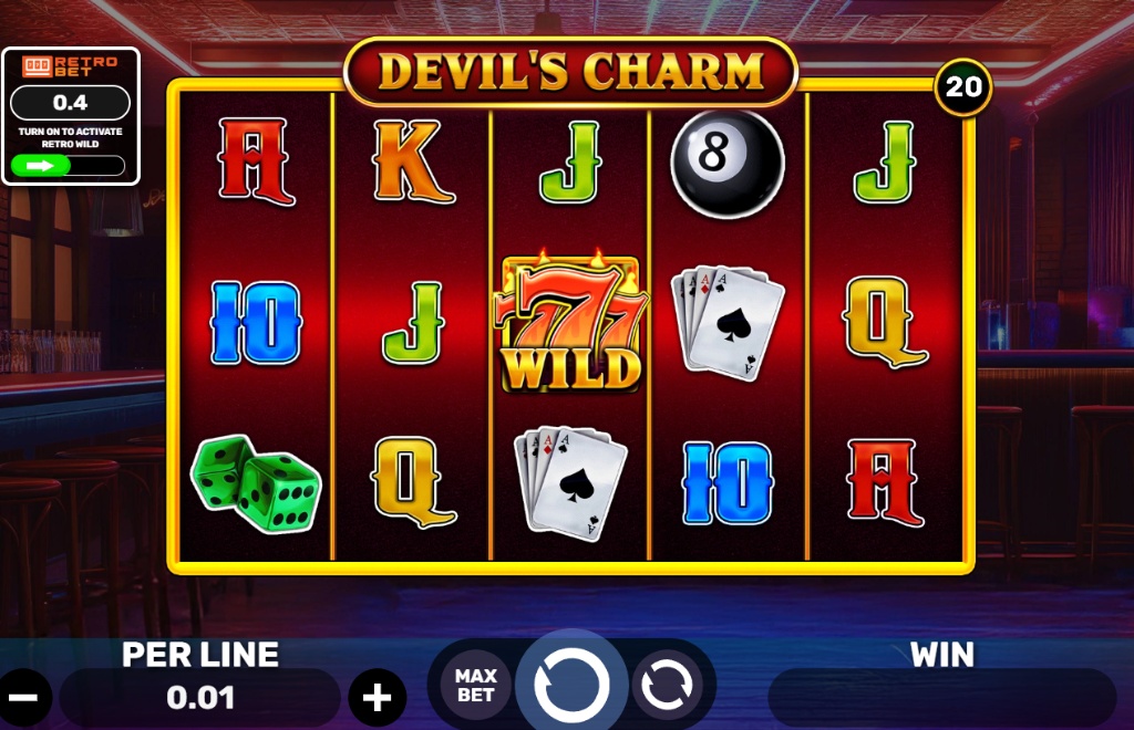 Devil's Charm (Retro Gaming) » Official Slot Demo & Review