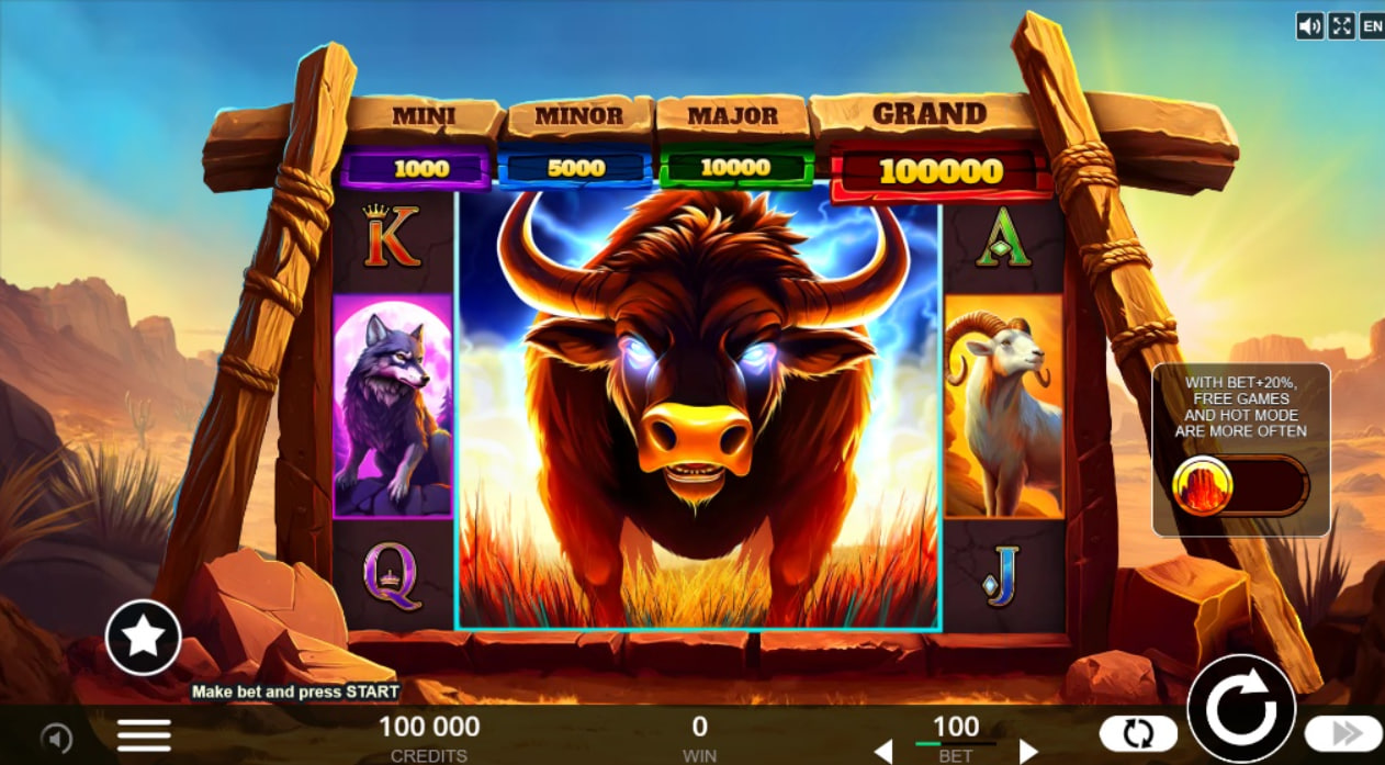 Big Wild Buffalo 2 (Belatra) » Official Slot Demo & Review