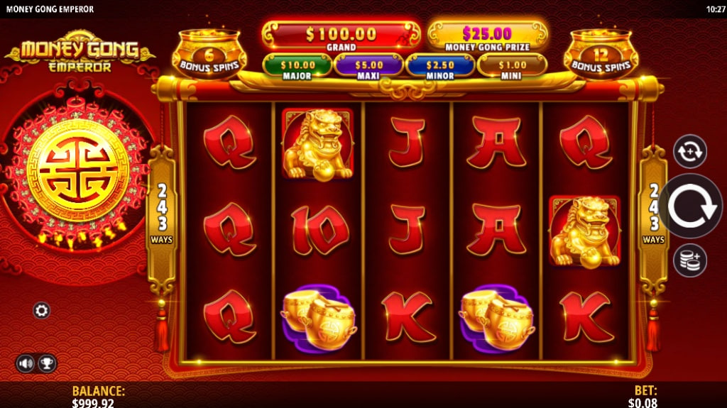 Money Gong Emperor (IGT) » Official Slot Demo & Review