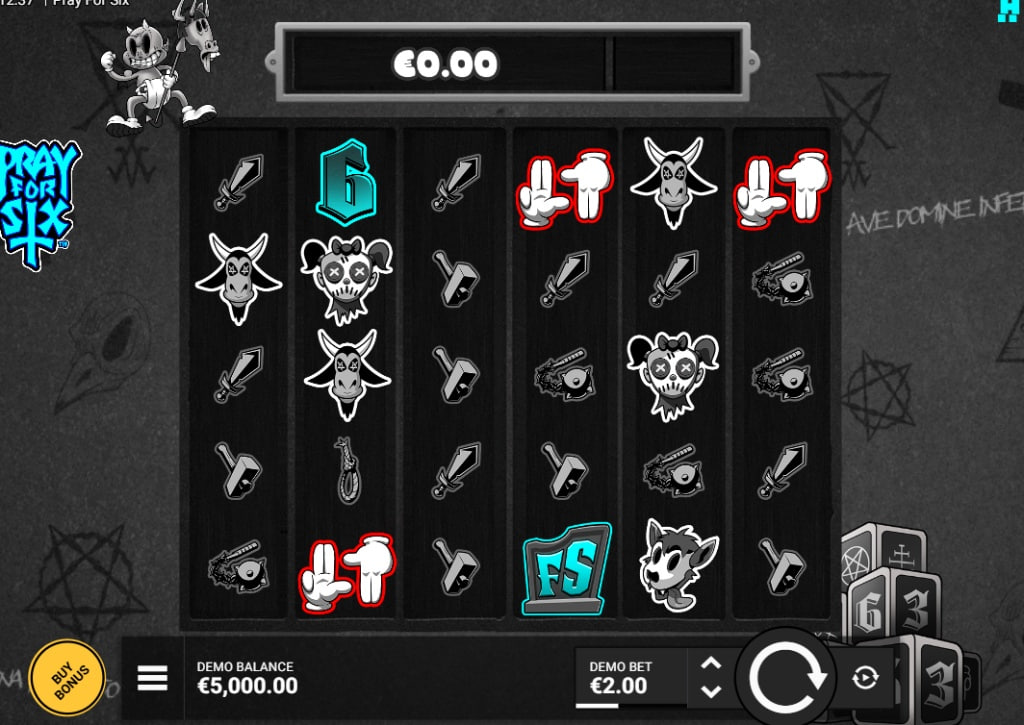 Pray For Six (Hacksaw Gaming) » Official Slot Demo & Review