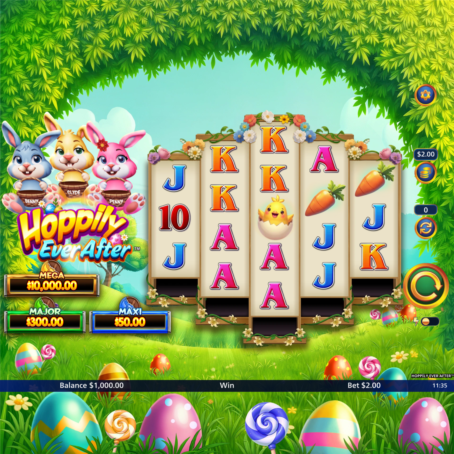 Hoppily Ever After (Light & Wonder) » Official Slot Demo & Review