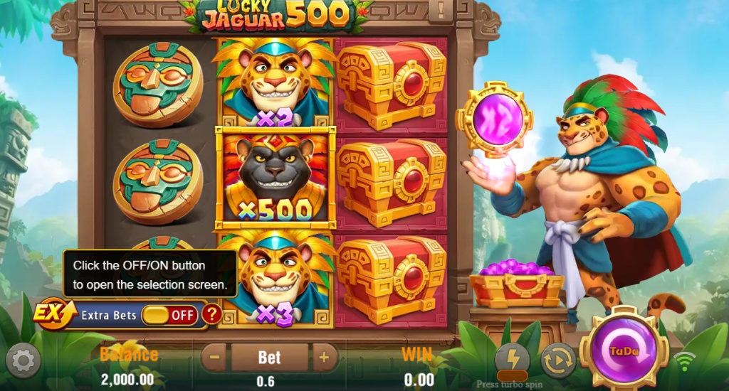 Lucky Jaguar 500 (TaDa Gaming) » Official Slot Demo & Review
