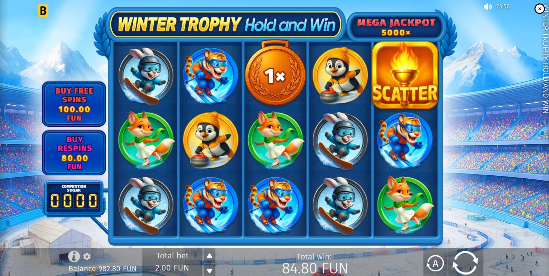 Play Winter Trophy for Free | New BGaming Slot 2026 | Respinix