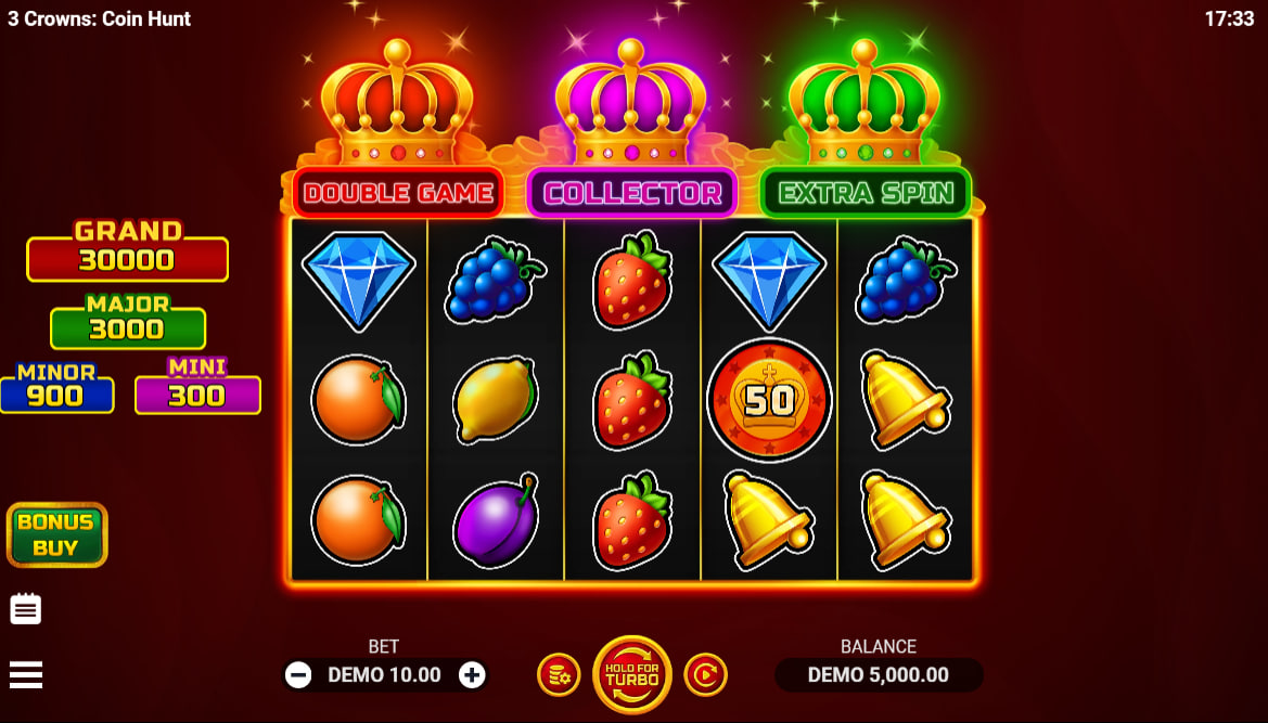 3 Crowns: Coin Hunt Slot Free Play & Demo | Evoplay | Respinix