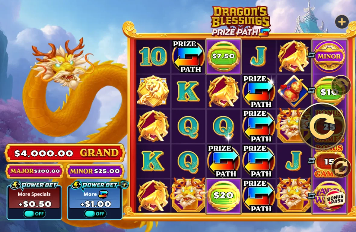 Dragon's Blessings Prize Path Slot Free Play & Demo | High 5 Games ...