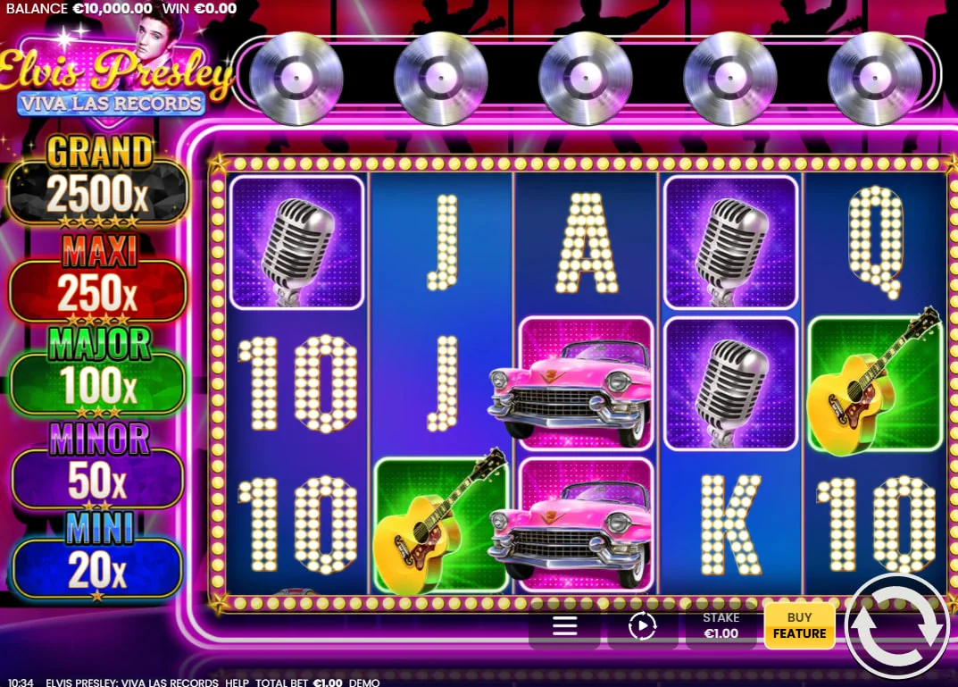 Viva Las Records Slot Free Play & Demo | OctoPlay | Respinix